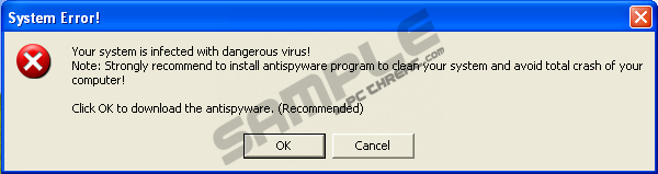 Remove Dangerous Virus pop up